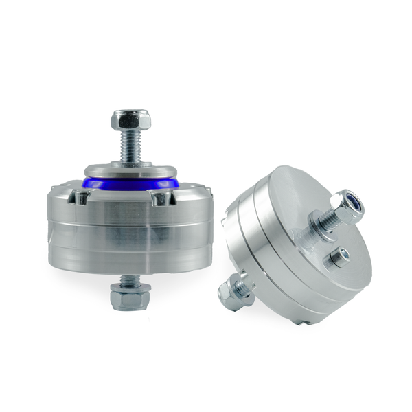 Solid aluminium engine mounts BMW E30 E21 E12 (6CYL) - Polyurethane ...